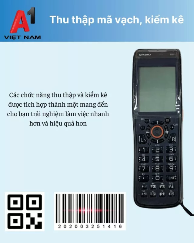 Máy kiểm kho Casio DT-970 M50E-CN – Long Nguyễn