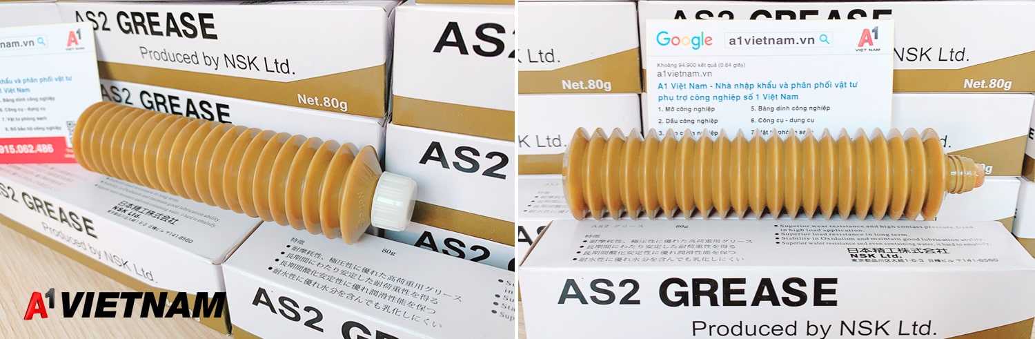 Mỡ NSK AS2, Mỡ bôi trơn thiết bị tuyến tính – Long Nguyễn