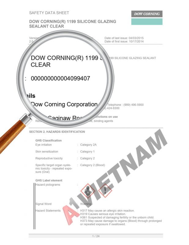 Keo Dow Corning 1199 – Long Nguyễn