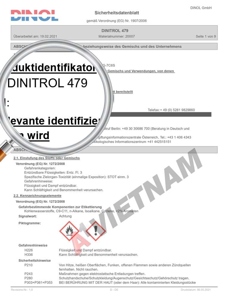 Keo Dinitrol 479 – Long Nguyễn