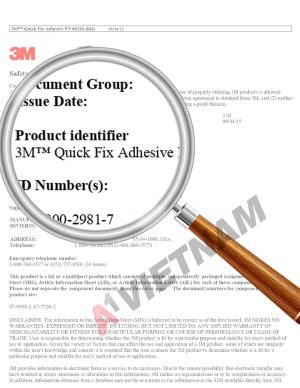 Keo 3M Quick Fix Adhesive Kit – Long Nguyễn