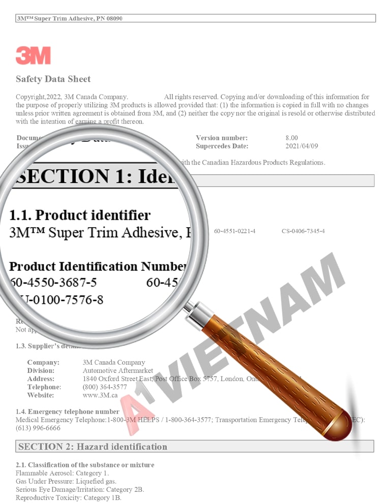 Keo 3M Yellow Super Trim Adhesive – Long Nguyễn