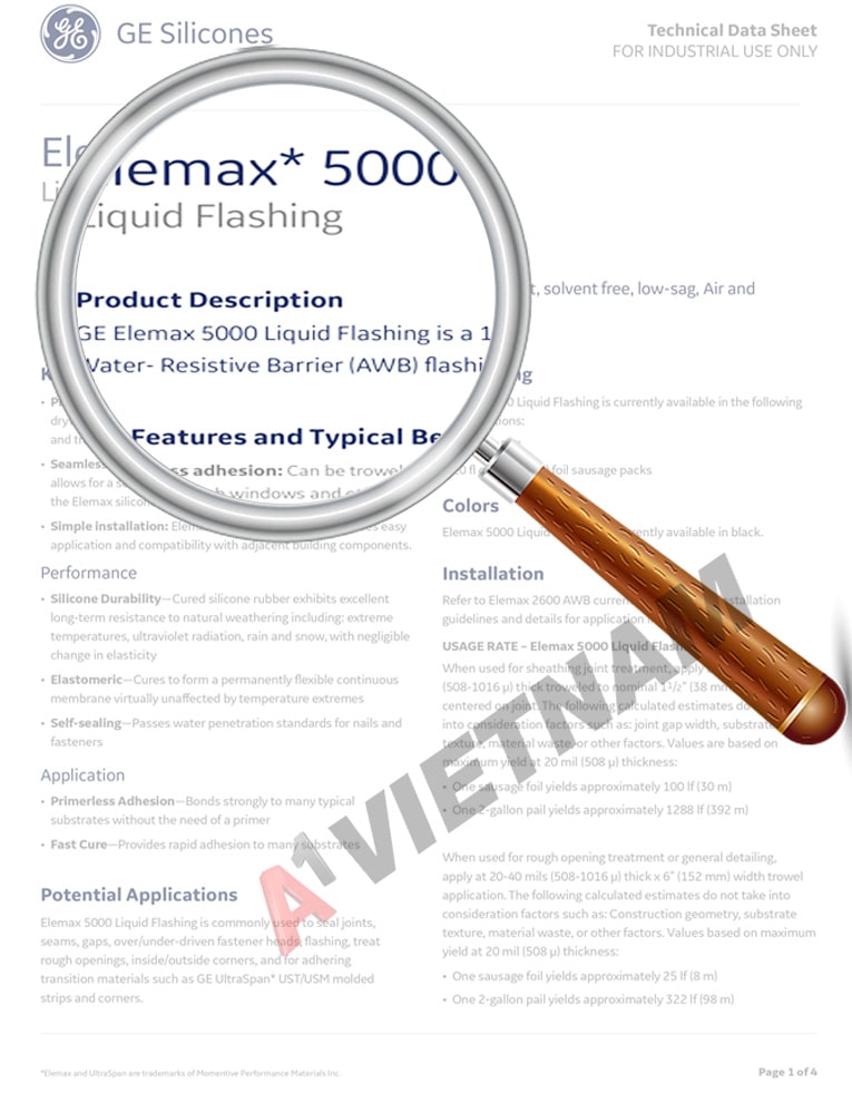 Keo GE Elemax 5000 Liquid Flashing – Long Nguyễn